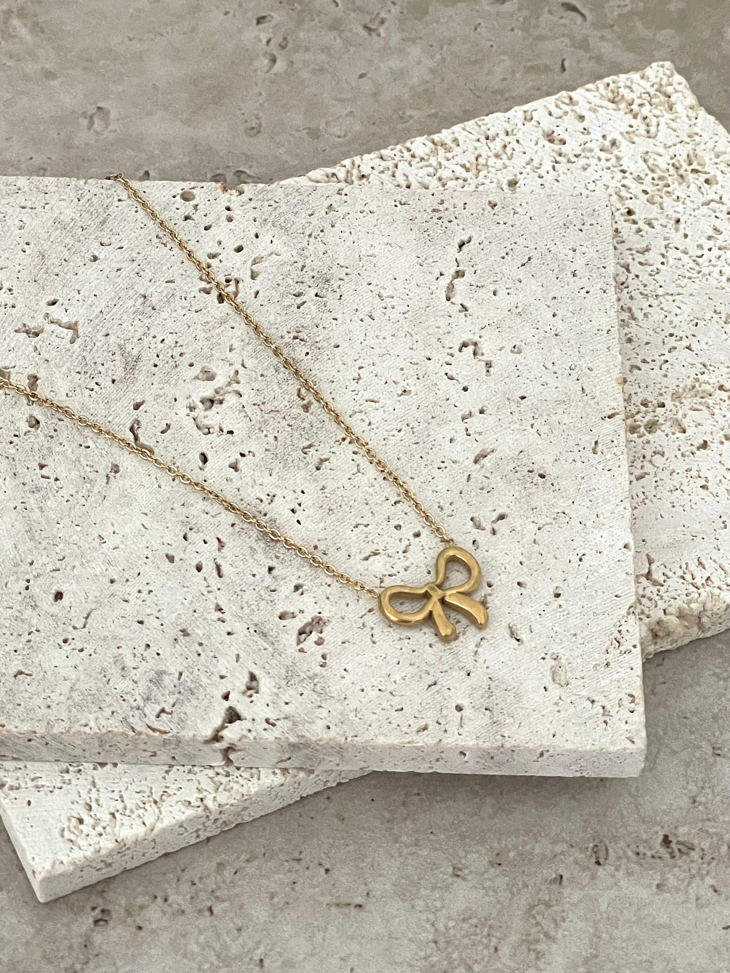 Betty Bow Necklace – PKD The Label